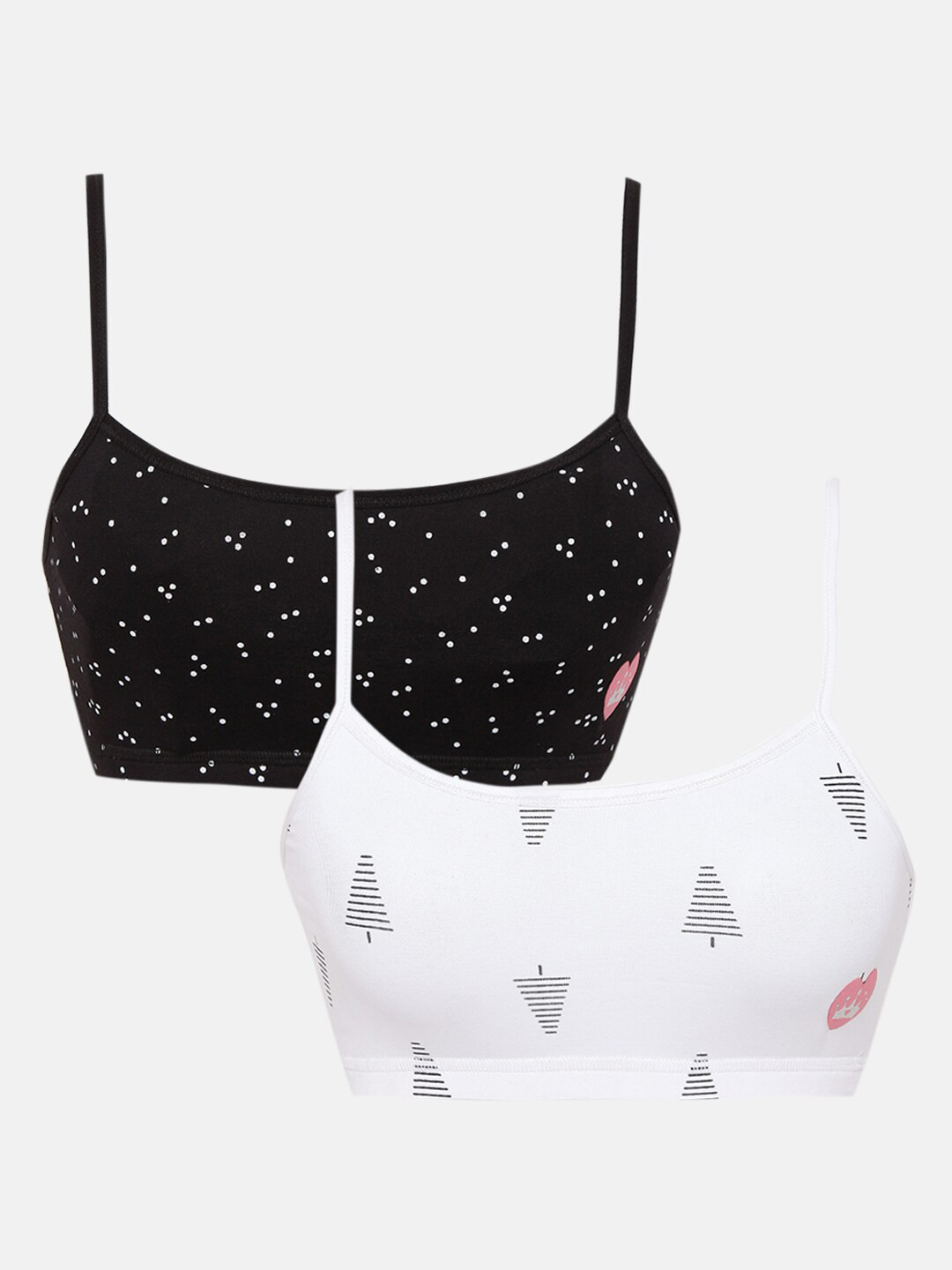 Buy Sillysally Girls Pack Of 2 Seamless Double Layer All Day Comfort ...