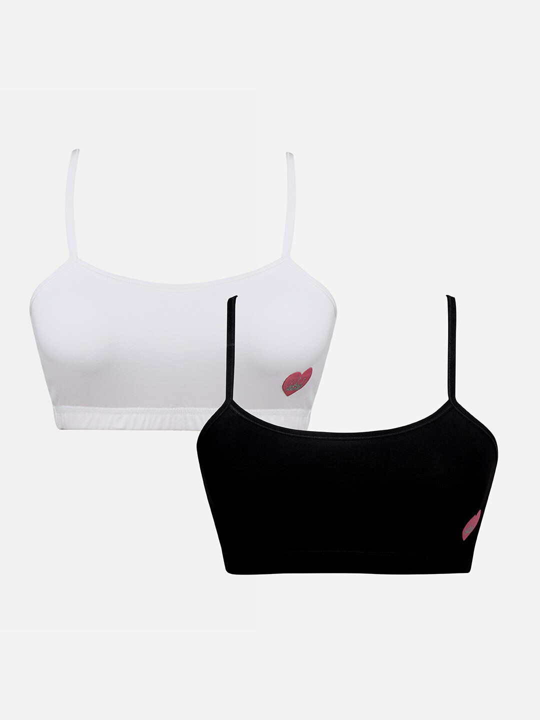 Buy Sillysally Girls Pack Of 2 Double Layer Seamless All Day Comfort ...