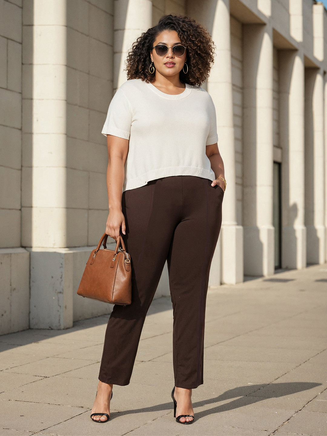 Buy Blissclub Women Smart Side Slit Flared Moisture Wicking AeroFlo ...