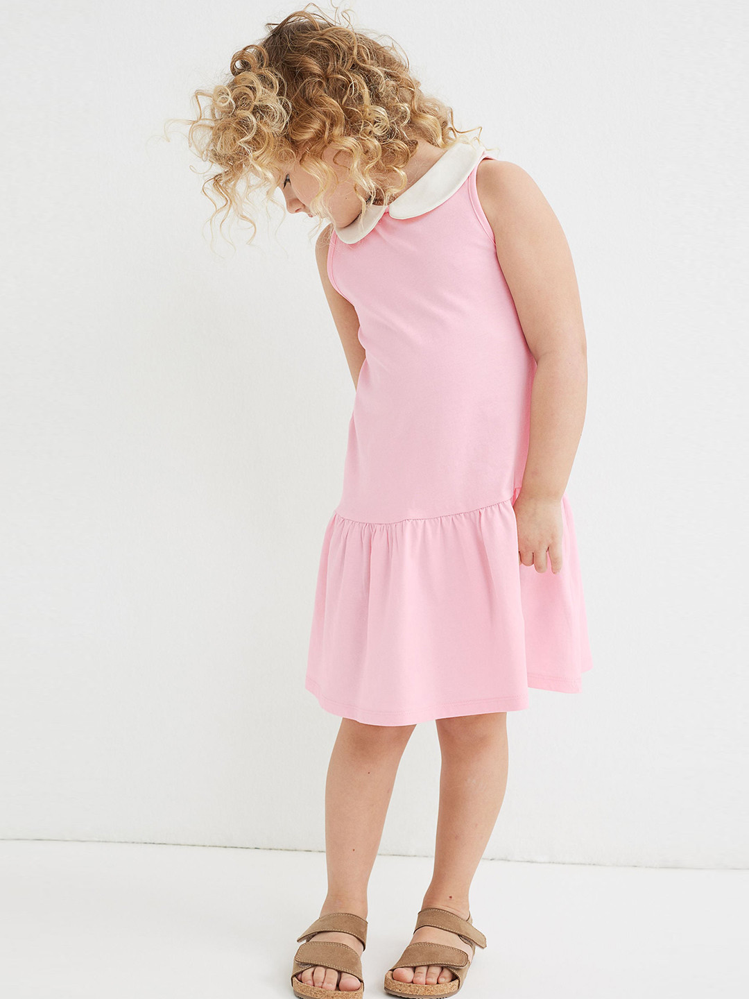 Buy H&M Girls Collared Dress - Dresses for Girls 21813280 | Myntra
