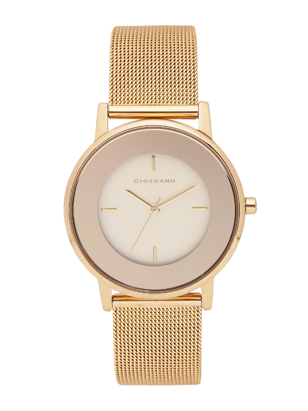 Buy GIORDANO Women Gold Toned Analogue Watch A2052 22 - Watches for ...