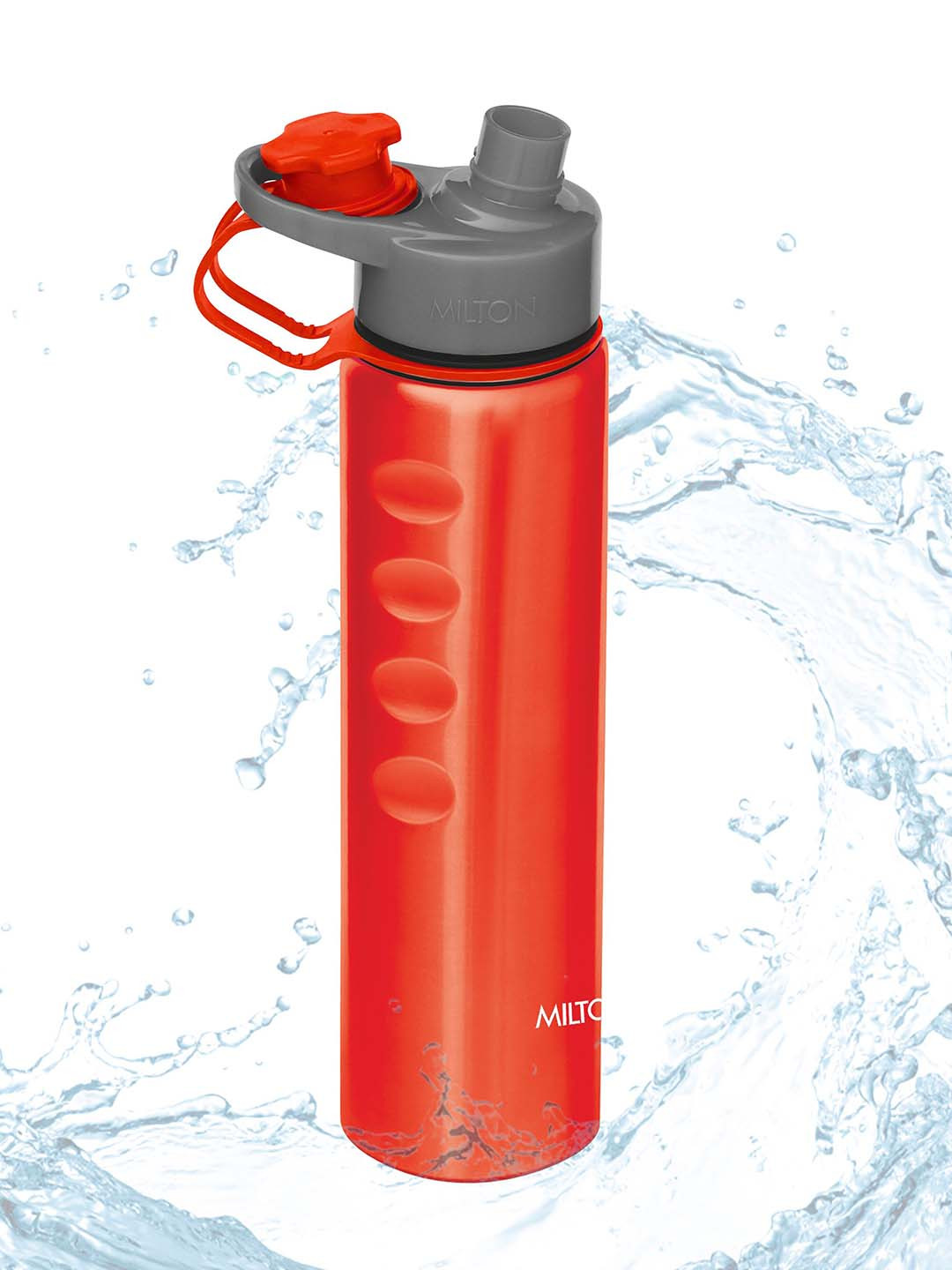 Buy Milton Gripper 750 Red Stainless Steel Water Bottle 750 Ml - Water ...