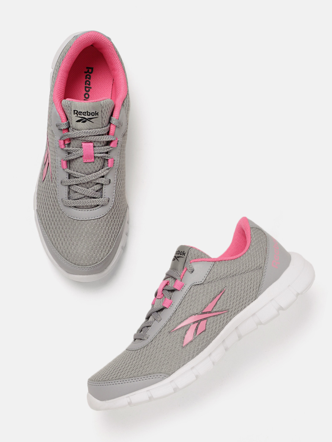 Buy Reebok Women Woven Design Lux Runner Running Shoes - Sports Shoes ...