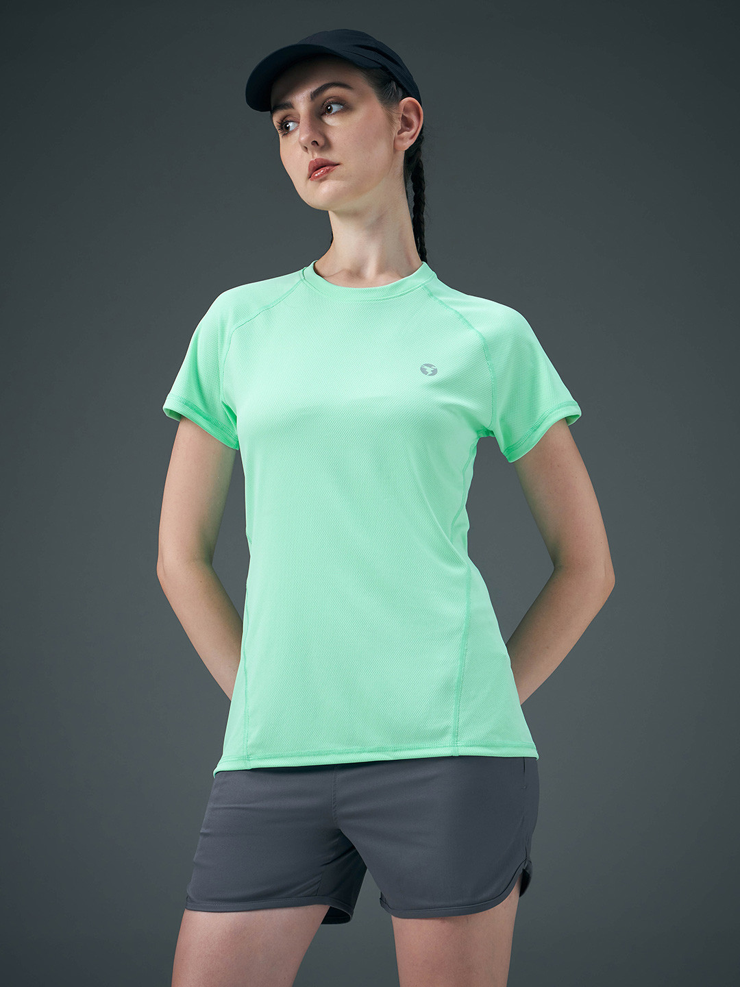Buy Technosport Raglan Sleeves Antimicrobial Training T Shirt - Tshirts ...