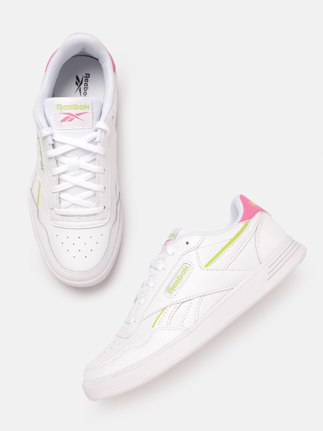 Buy Reebok Classic Women Perforated Court Advance Tennis Non Marking ...