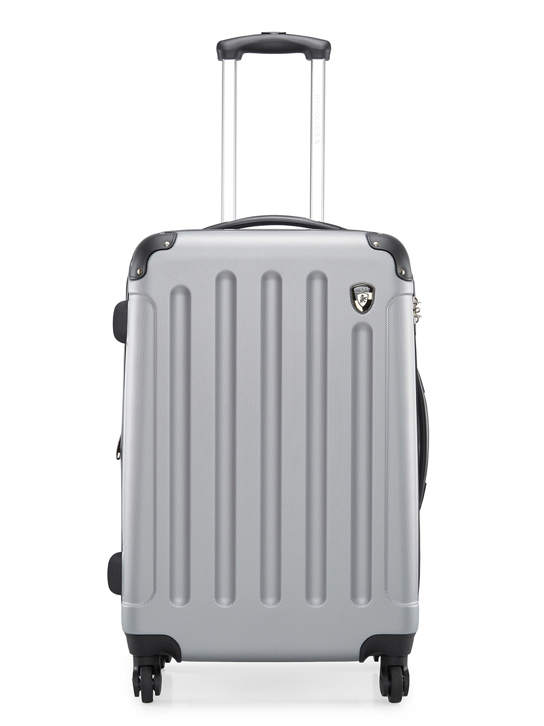 Buy Heys REVOLVER Range Silver 26" Medium Hard Trolley Bag - Trolley ...