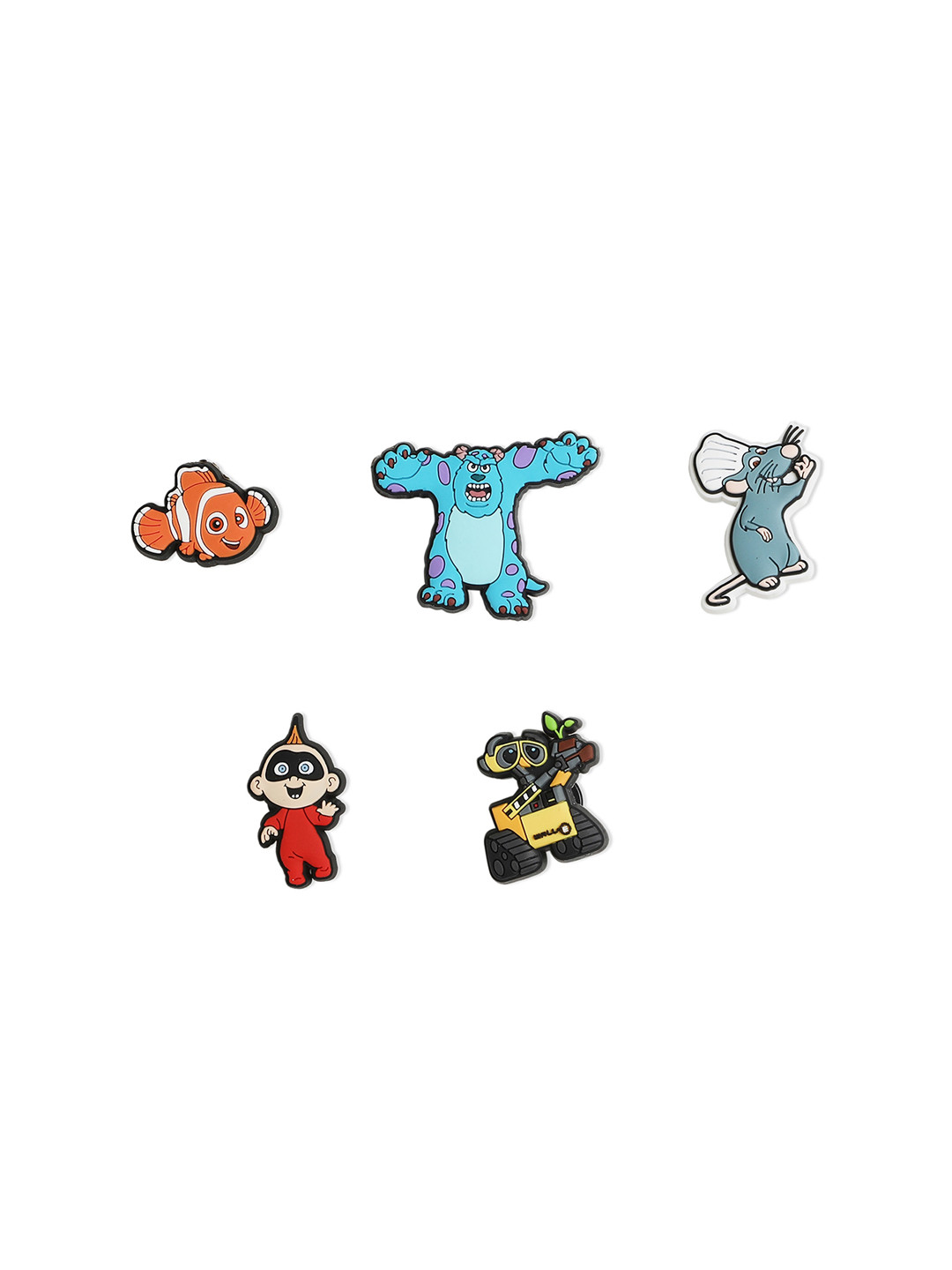 Buy Crocs Pack Of 5 Disneys Pixar Jibbitz Shoe Charms - Jibbitz for ...