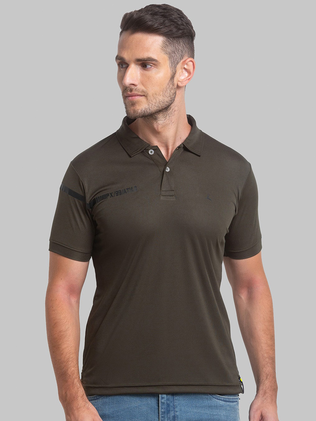 Buy Parx Men Polo Collar Short Sleeves T Shirt - Tshirts for Men ...