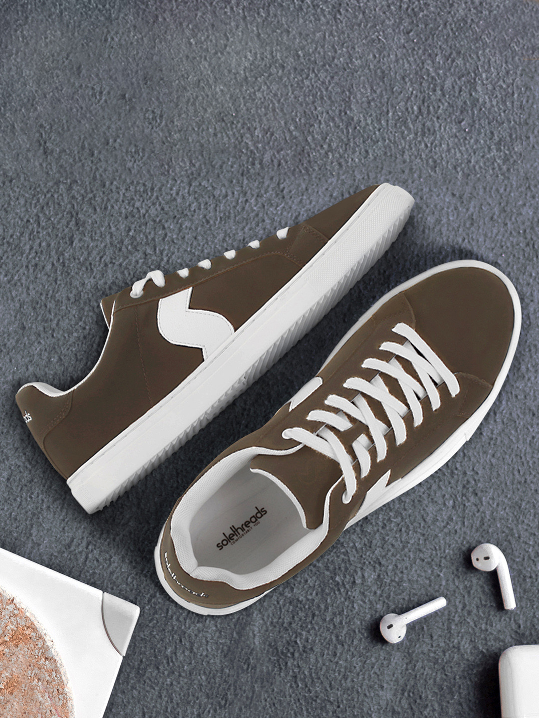 Buy SOLETHREADS REBEL Men Colourblocked Sneakers - Casual Shoes for Men ...