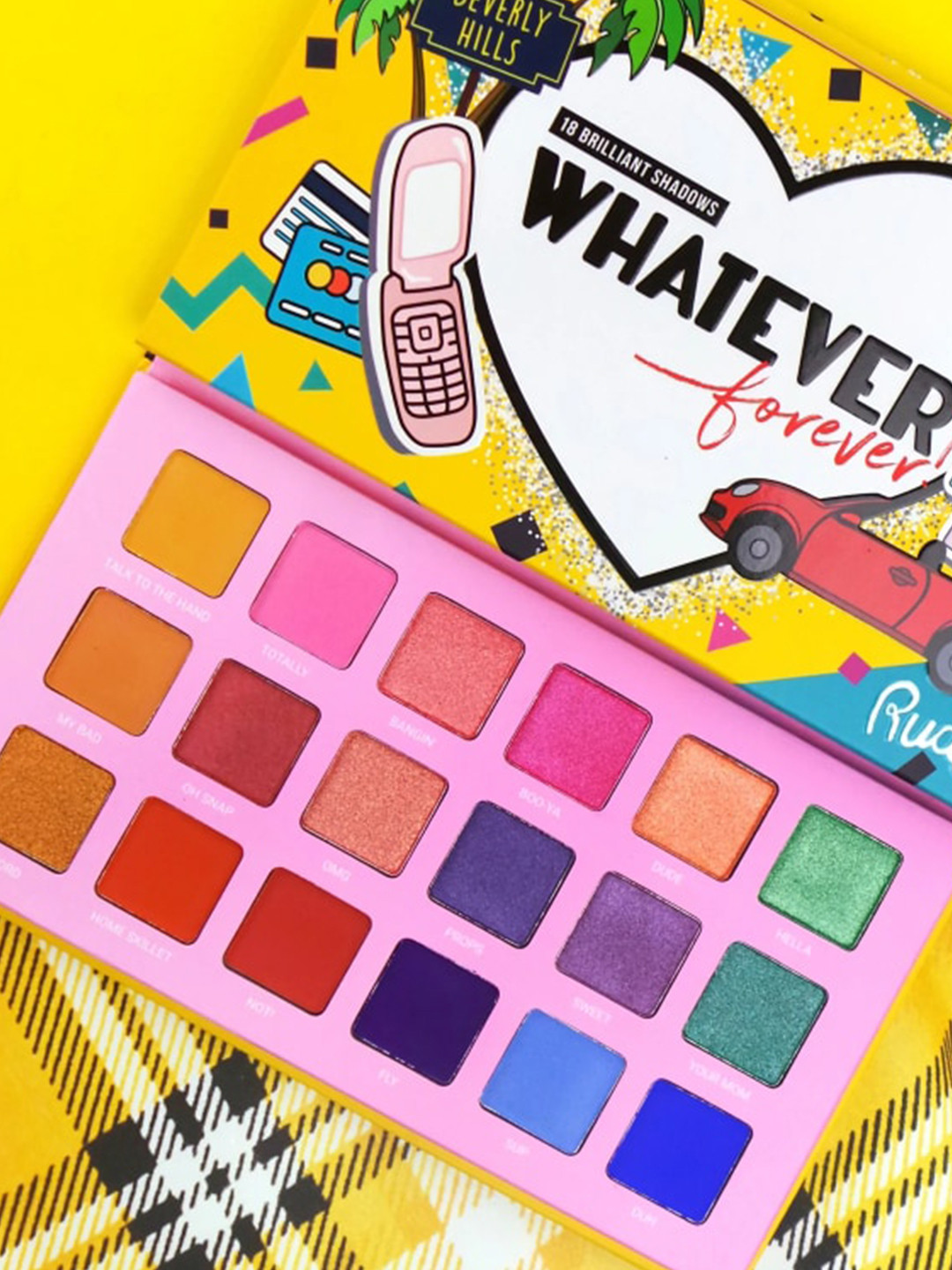 Buy Rude Cosmetics Whatever Forever 18 Eyeshadow Palette 6 G ...