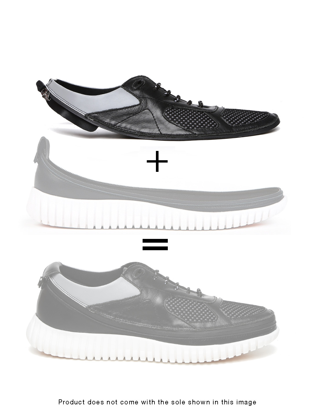 Buy ACBC Men Black Corsa Skin Of Customizable Shoes - Casual Shoes for ...