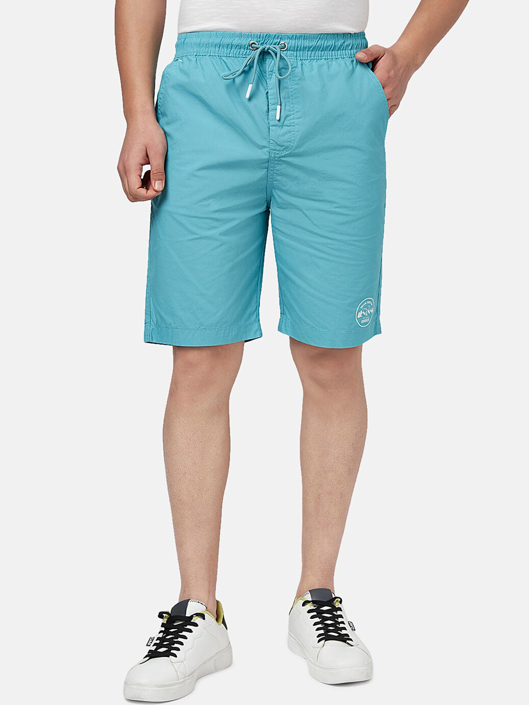 Buy Urban Ranger By Pantaloons Men Slim Fit Cotton Shorts - Shorts for ...