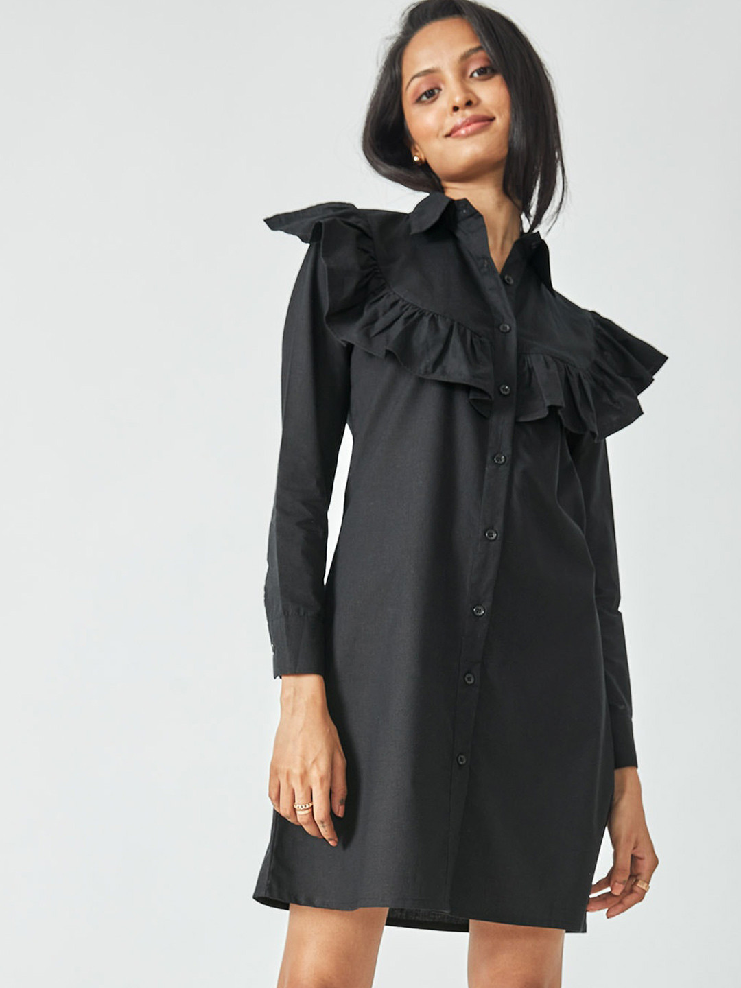 Buy The Label Life Shirt Mini Dress - Dresses for Women 21847102 | Myntra