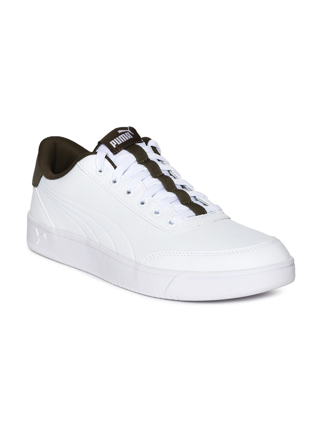 Buy Puma Unisex White Court Breaker L Sneakers - Casual Shoes for ...