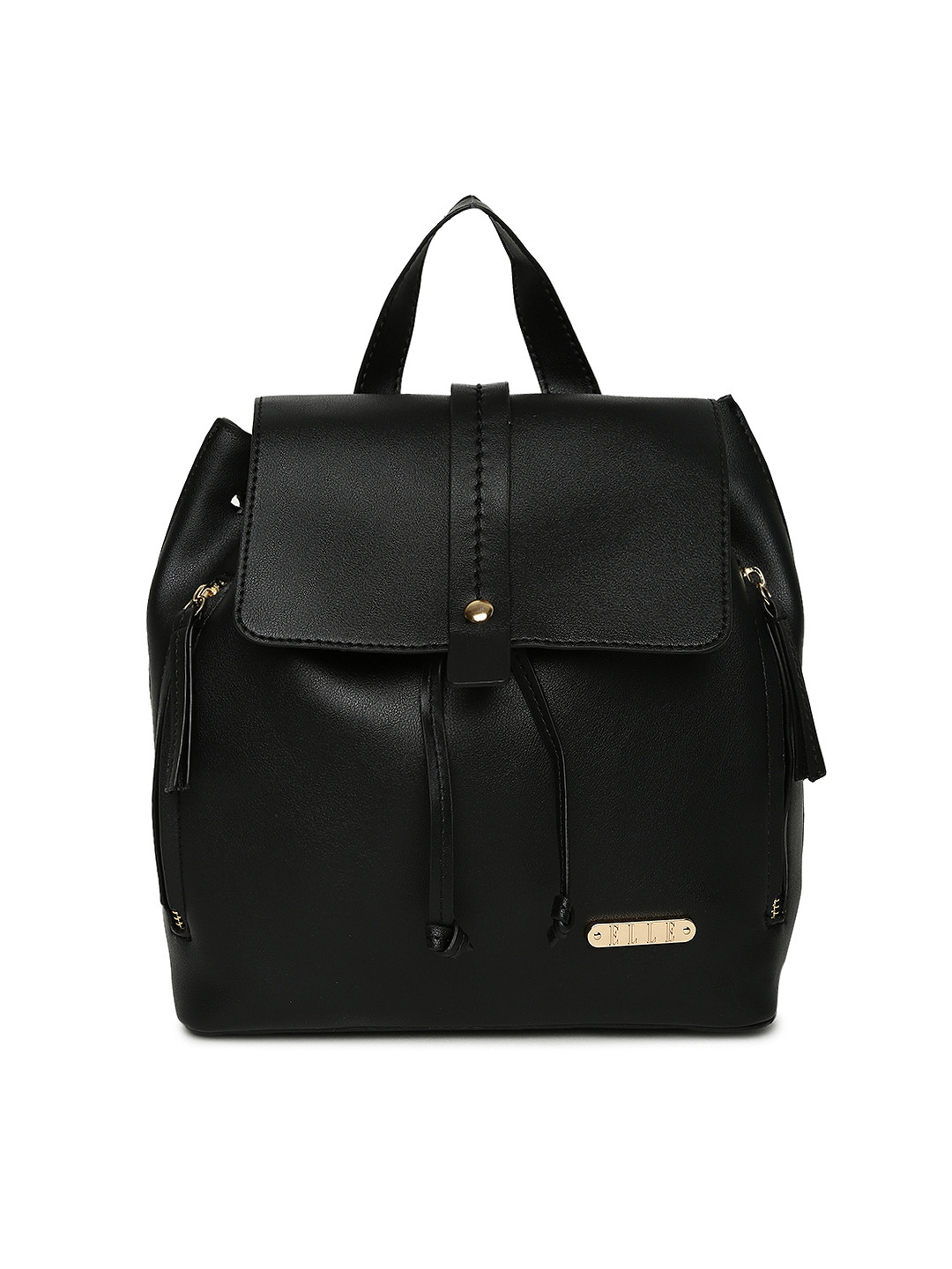 Buy ELLE Black Backpack - Backpacks for Women 2185540 | Myntra