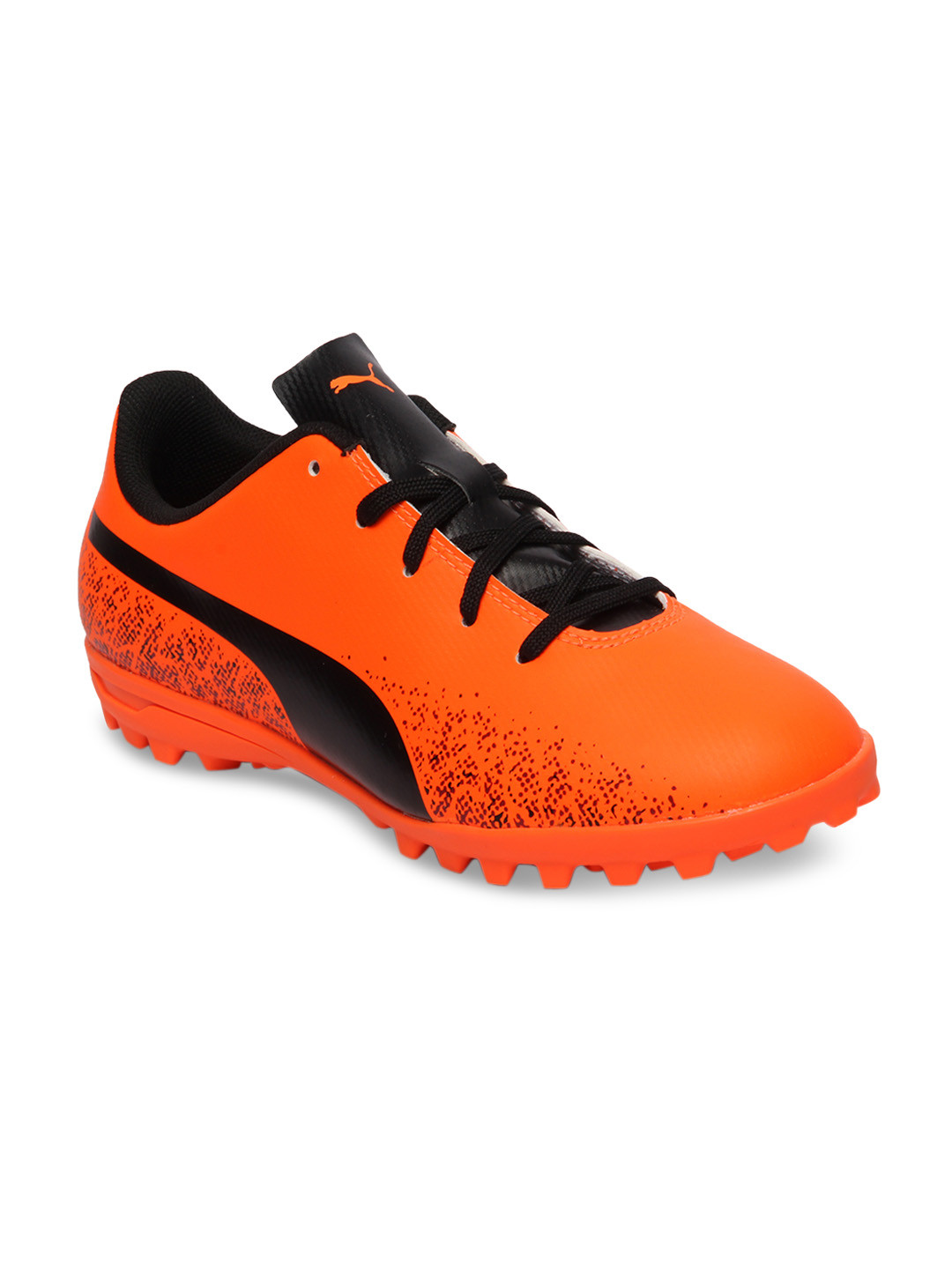 Buy Puma Boys Orange & Black Truora TT Jr Football Shoes - Sports Shoes for Boys 2185985 | Myntra