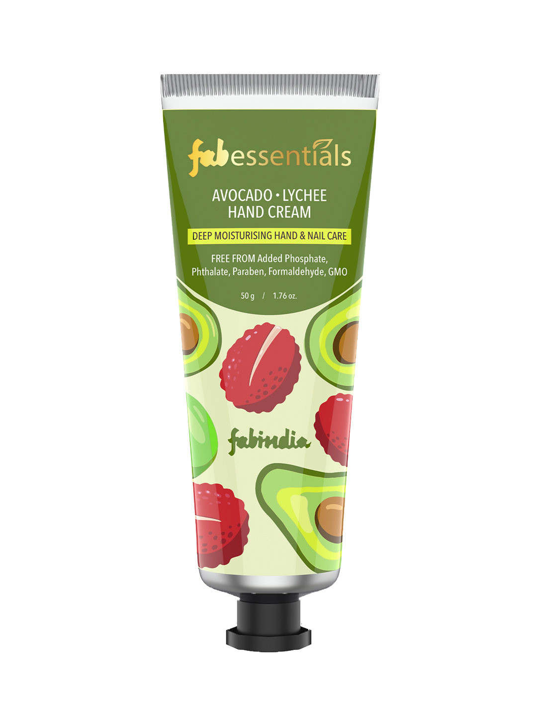 Buy Fabessential Avocado Lychee Hand Cream 50 G - Hand Cream for Unisex ...