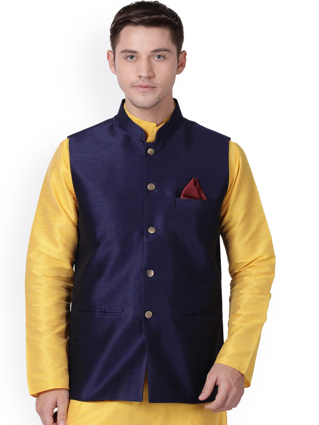 Buy TABARD Ethnic Nehru Jacket - Nehru Jackets for Men 21861694 | Myntra