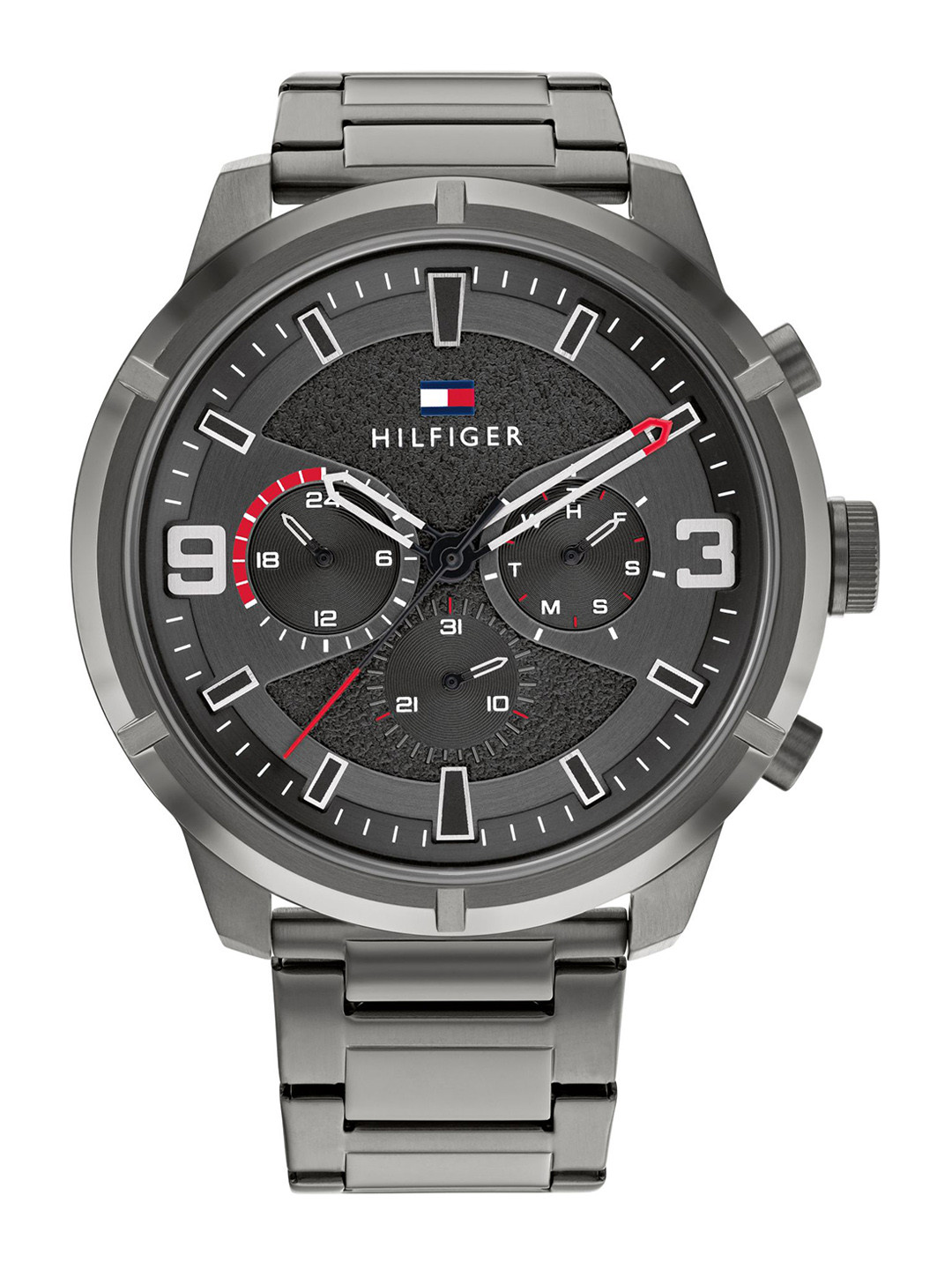Buy Tommy Hilfiger Men Dial & Stainless Steel Bracelet Style Straps ...