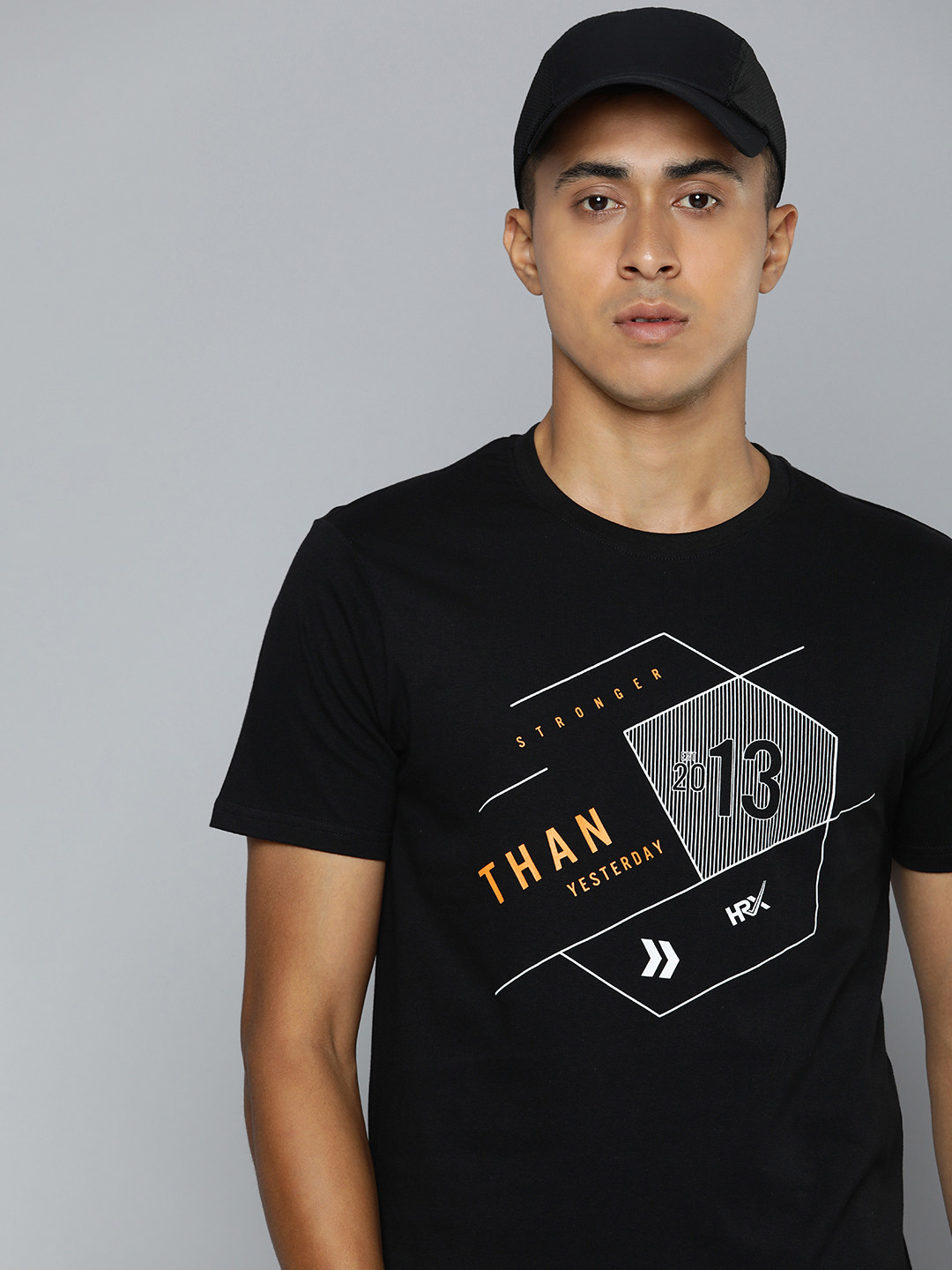 Buy HRX By Hrithik Roshan Graphic Printed Regular Fit T Shirt - Tshirts ...