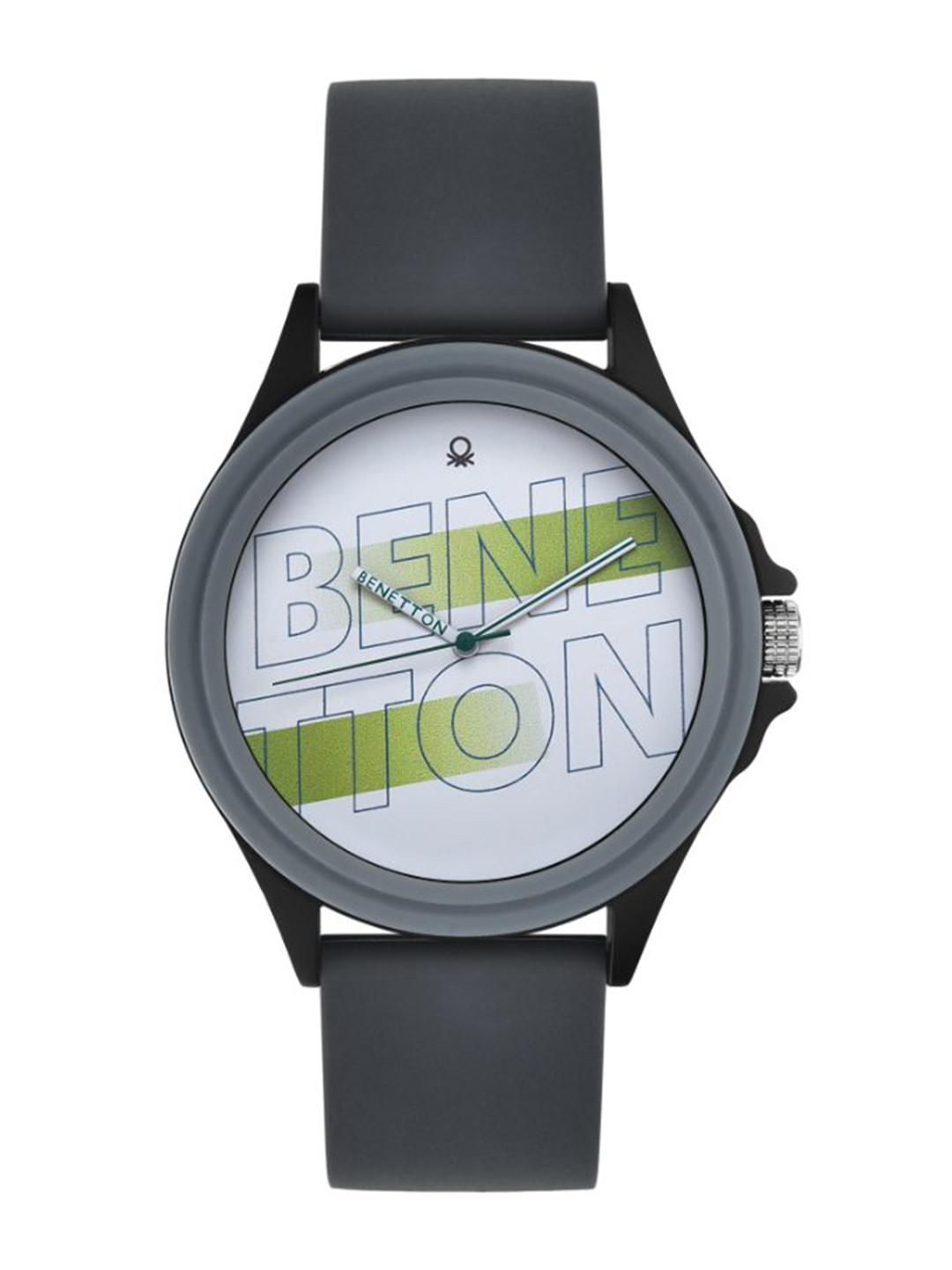 Buy United Colors Of Benetton Men Printed Dial & Straps Analogue Watch ...