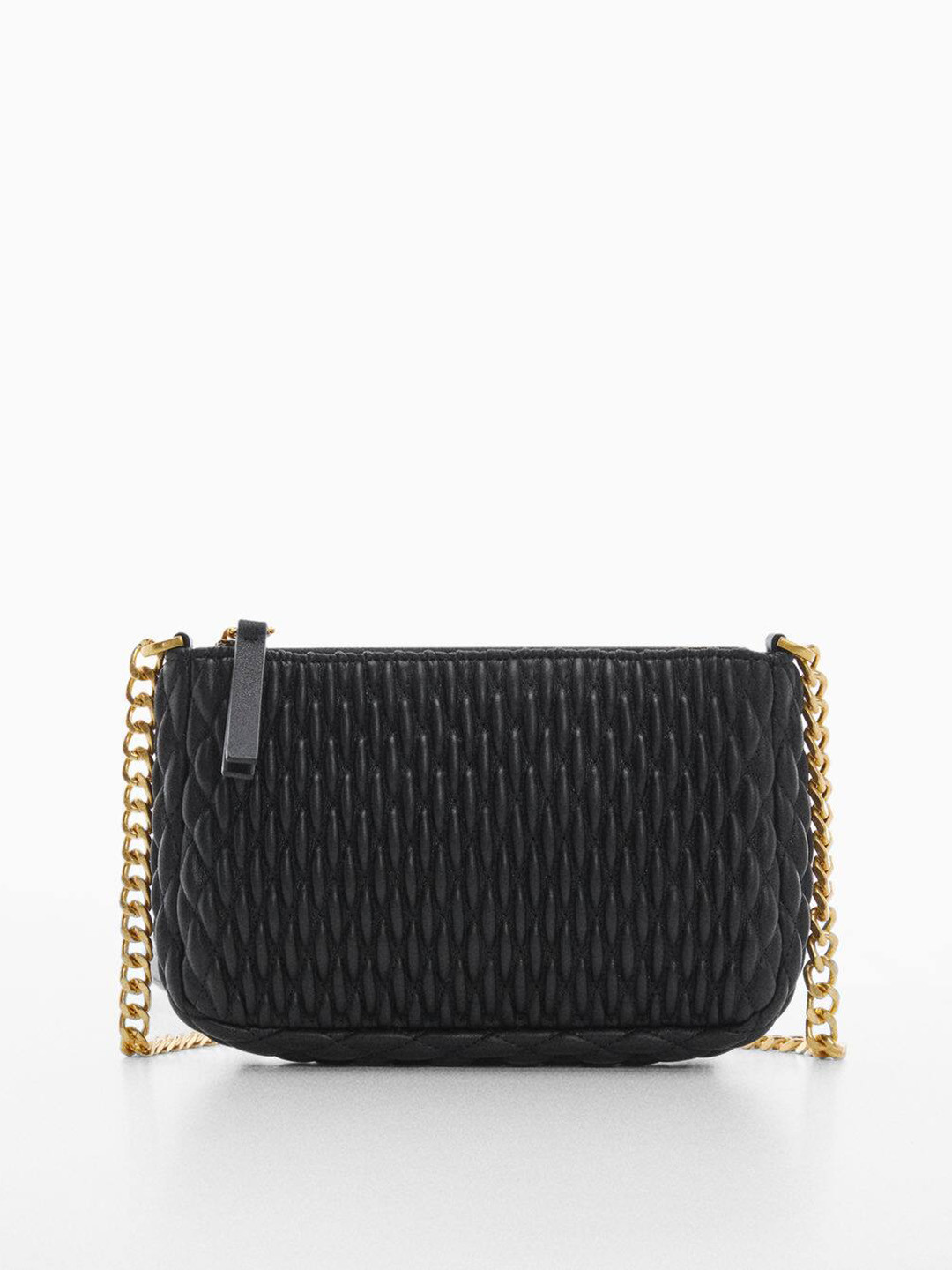Buy MANGO Women Textured Structured Sling Bag - Handbags for Women ...