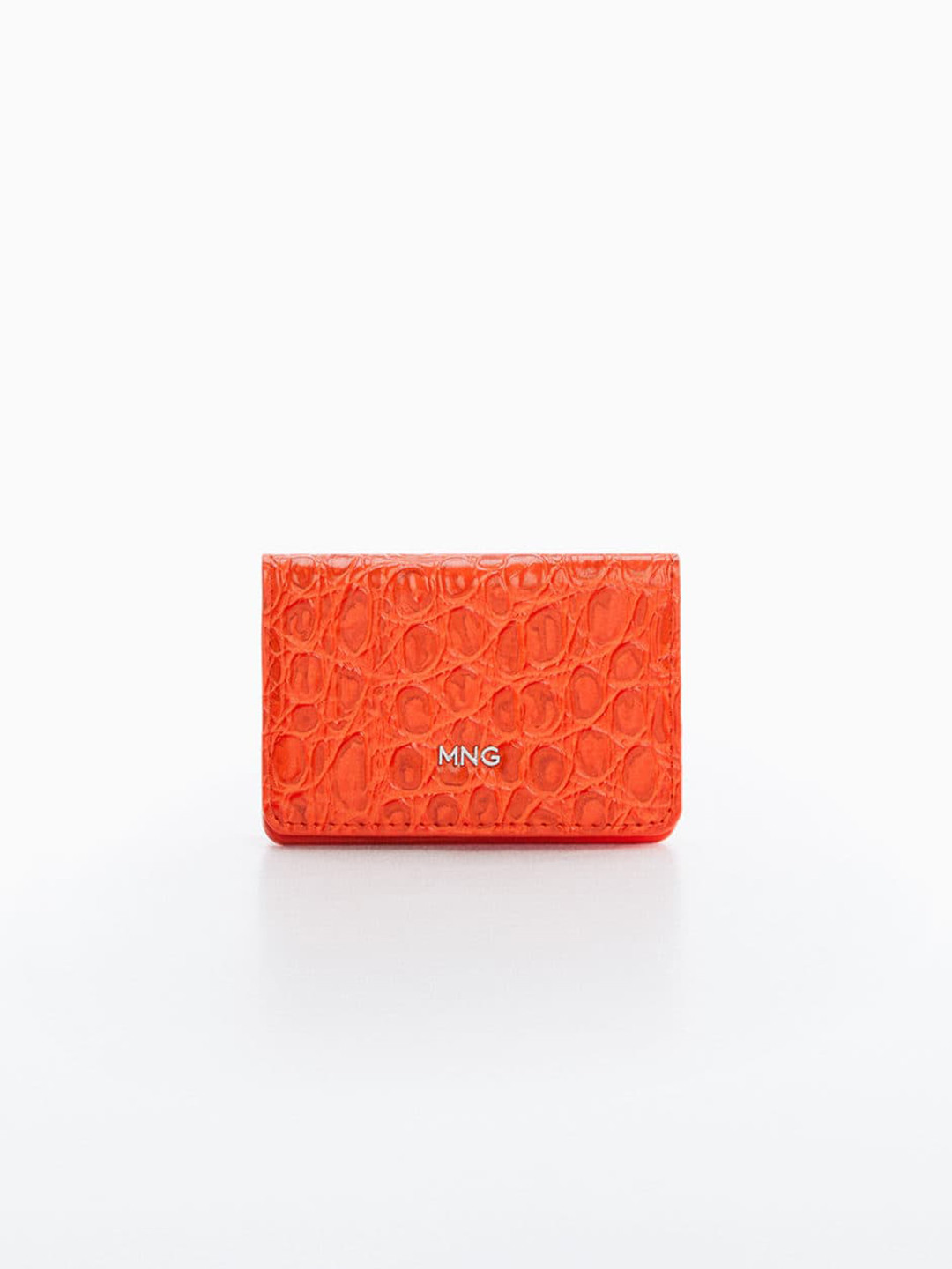 Buy MANGO Women Textured Two Fold Wallet With Lipstick Holder - Wallets ...