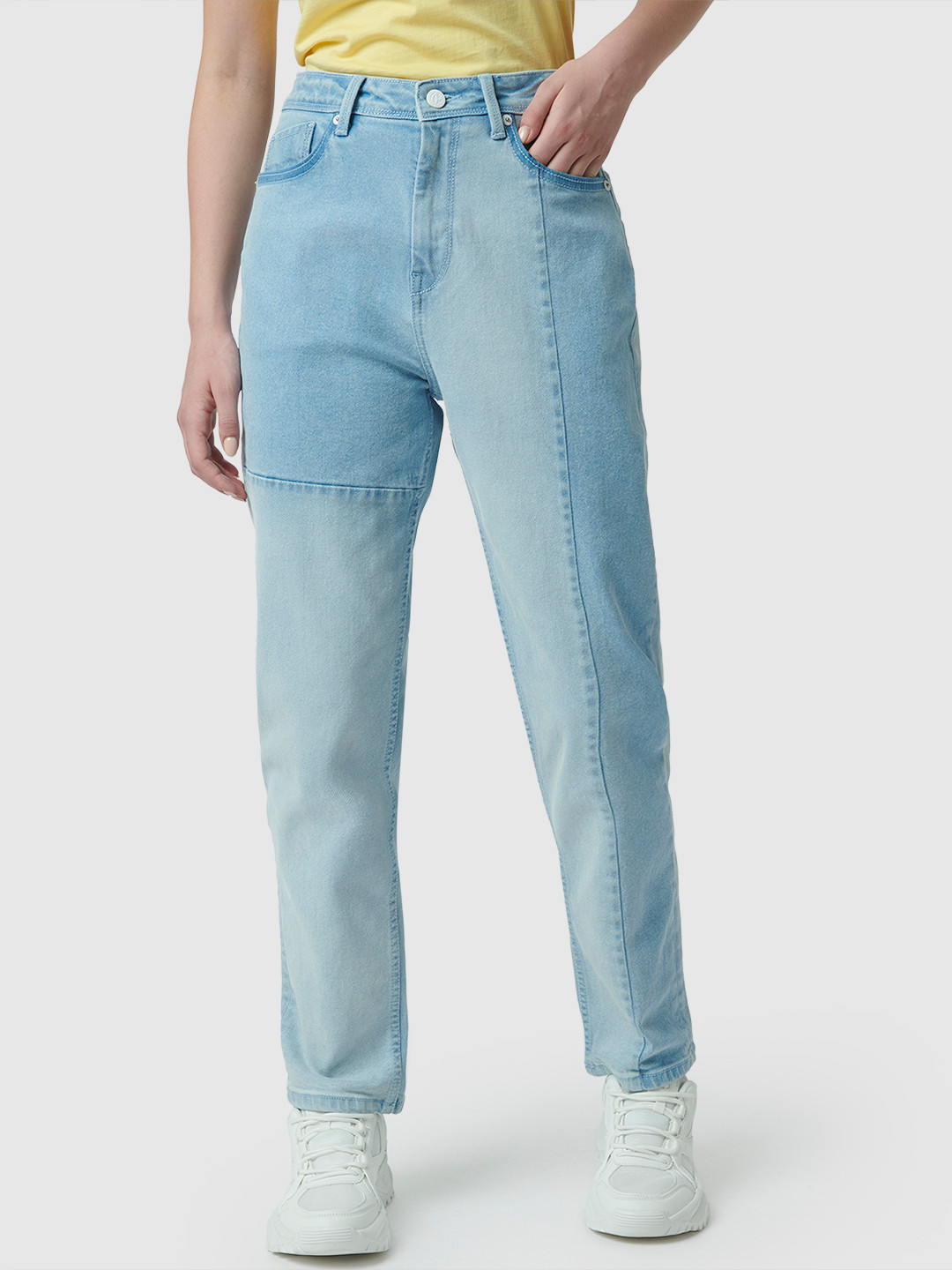 Buy Pepe Jeans Women Relaxed Fit High Rise Cotton Jeans - Jeans for ...