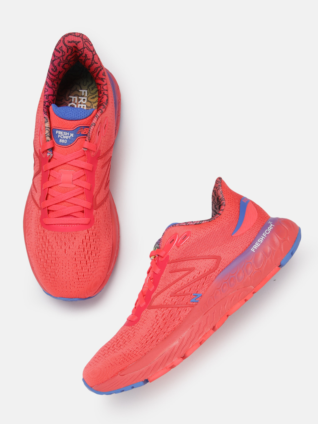 Buy New Balance Men Red Running Non Marking Shoes - Sports Shoes for ...