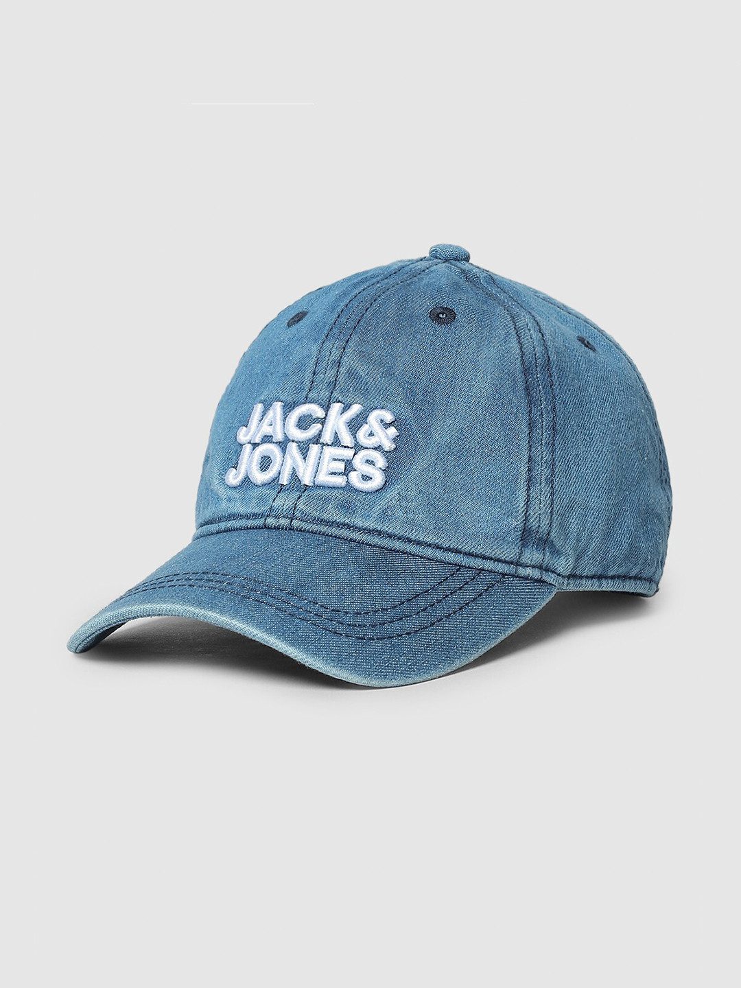 Buy Jack & Jones Junior Boys Embroidered Cotton Baseball Cap - Caps for ...