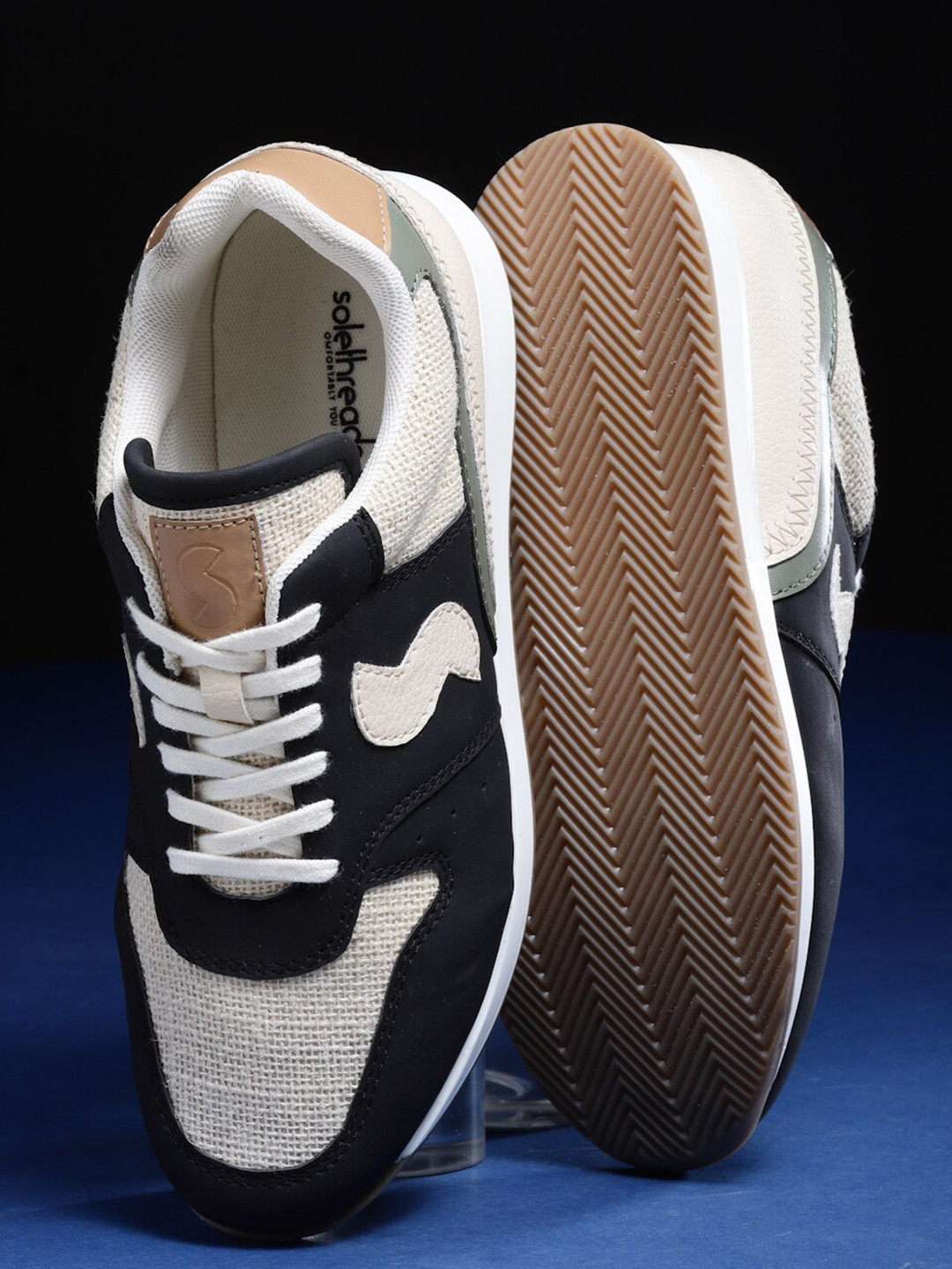 Buy Solethreads Women Colourblocked Lace Up Sneakers - Casual Shoes for ...