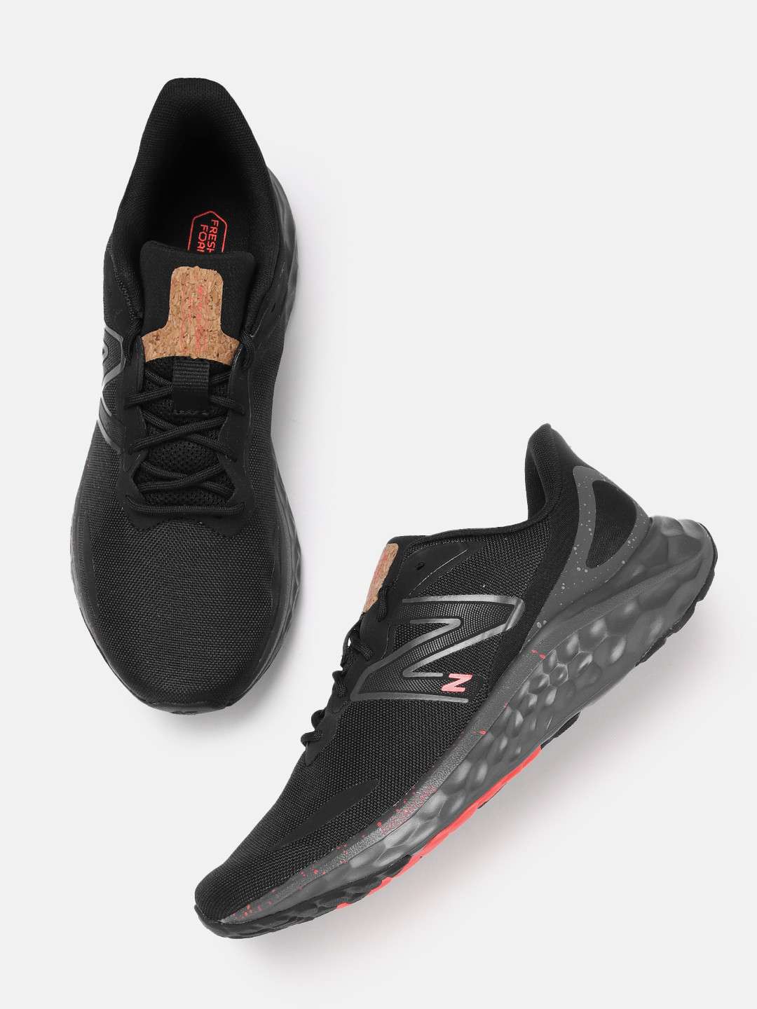 Buy New Balance Men Black Running Non Marking Shoes - Sports Shoes for ...