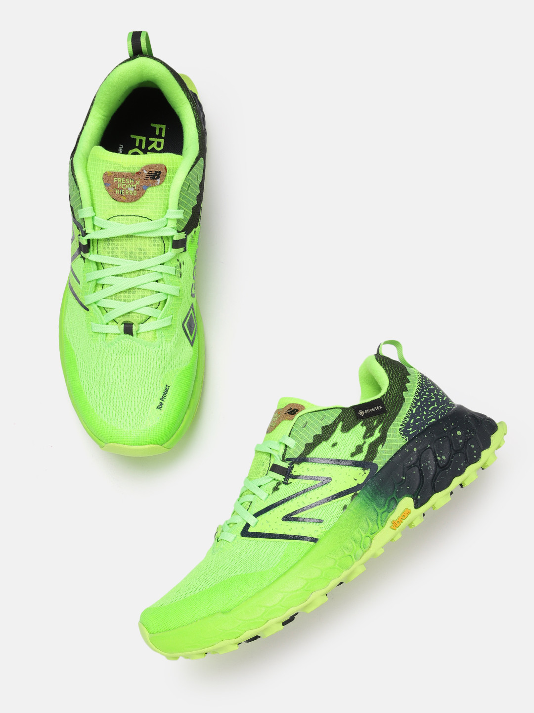 Buy New Balance Men Fluorescent Green Running Shoes - Sports Shoes for ...