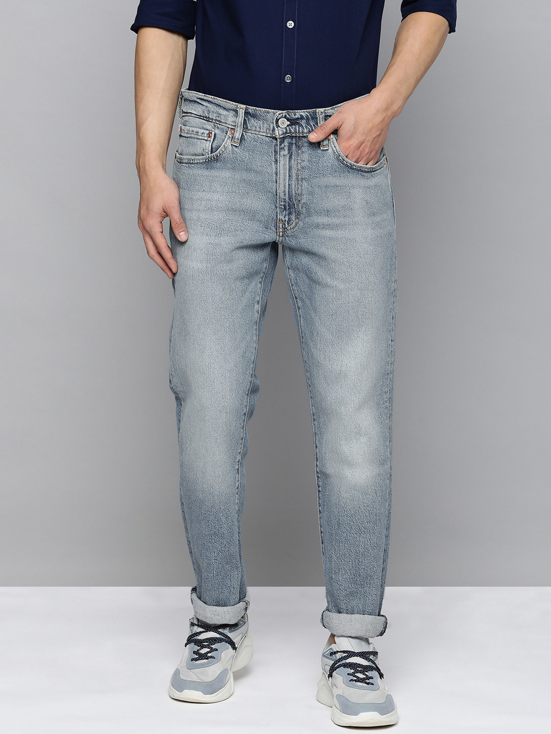 Buy Levis Men 511 Slim Fit Low Rise Heavy Fade Stretchable Jeans ...