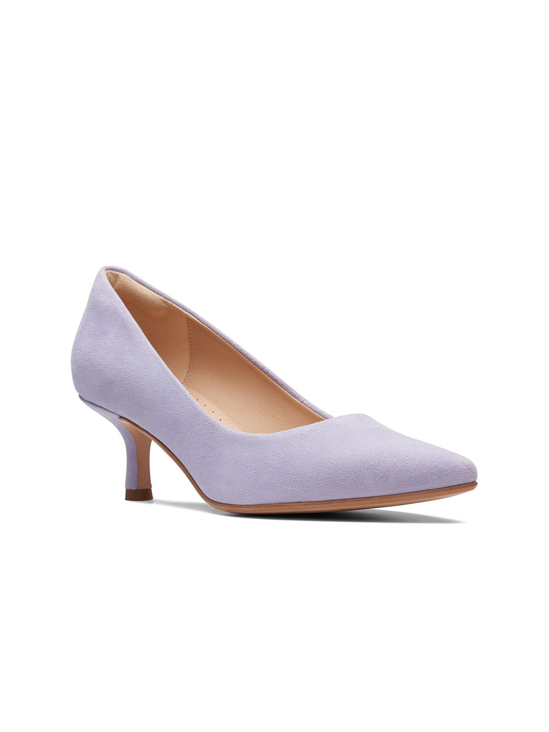 Buy Clarks Leather Kitten Heel Pumps - Heels for Women 21928404 | Myntra