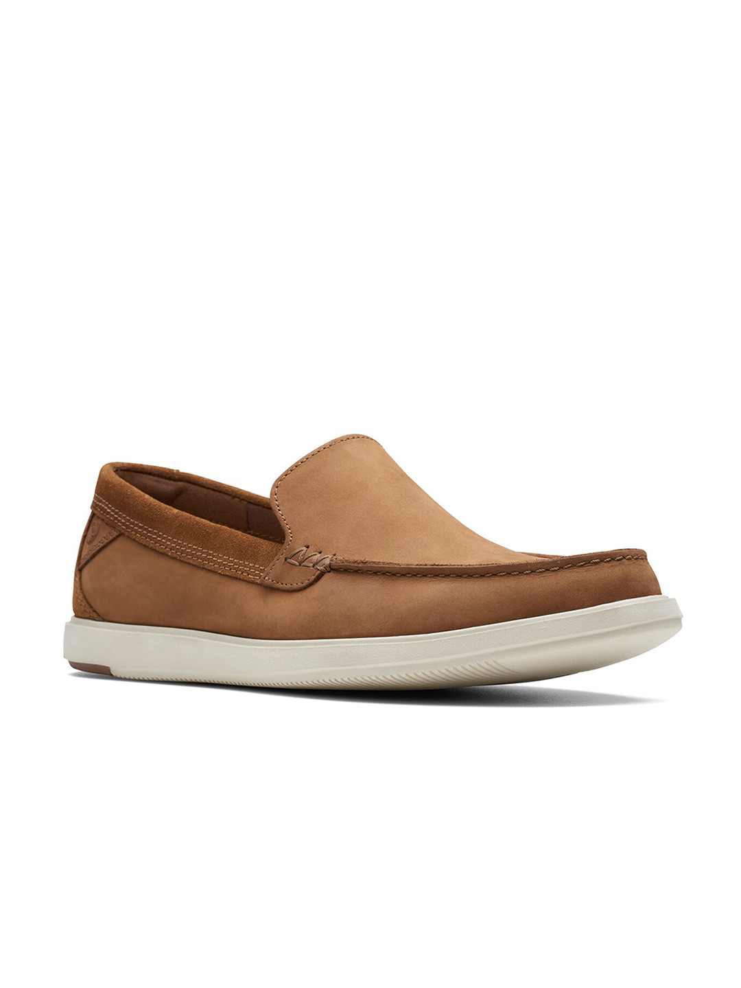 Buy Clarks Men Nubuck Slip On Sneakers - Casual Shoes for Men 21929144 ...
