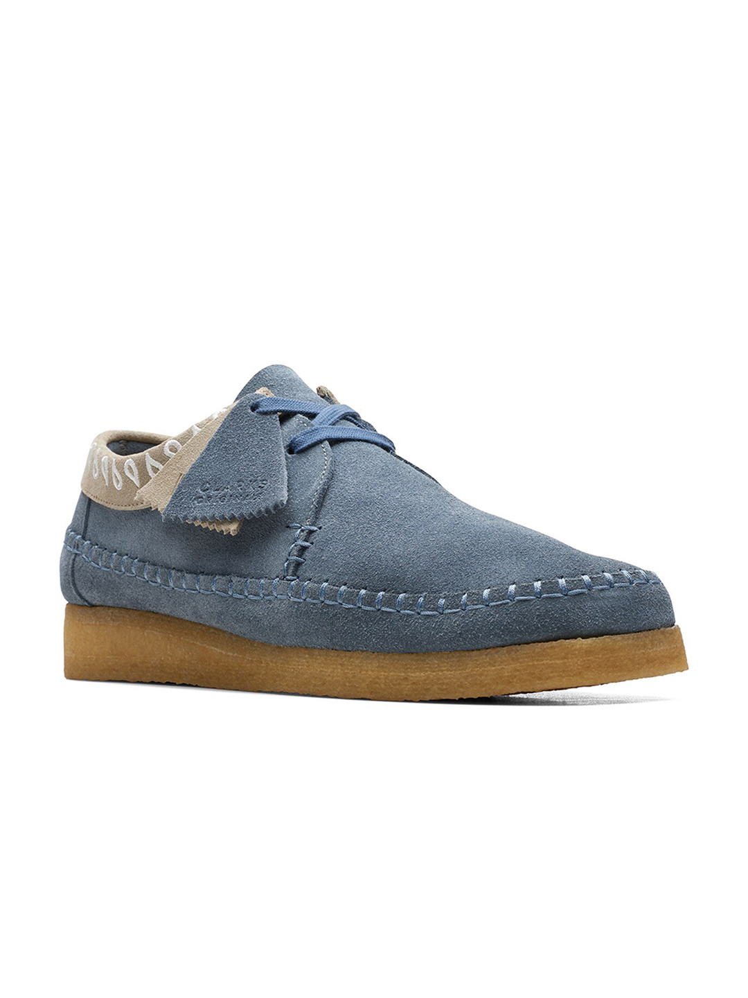 Buy Clarks Men Weaver Suede Comfort Insole Sneakers - Casual Shoes for ...