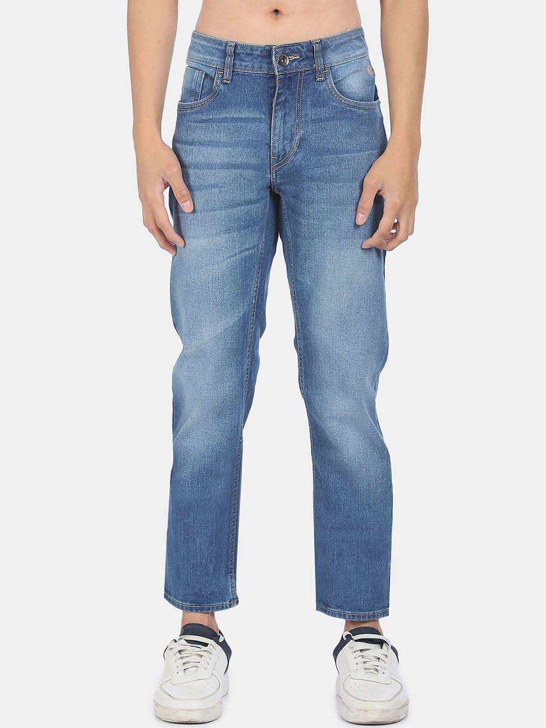 Buy Flying Machine Men Tapered Fit Light Fade Jeans - Jeans for Men ...