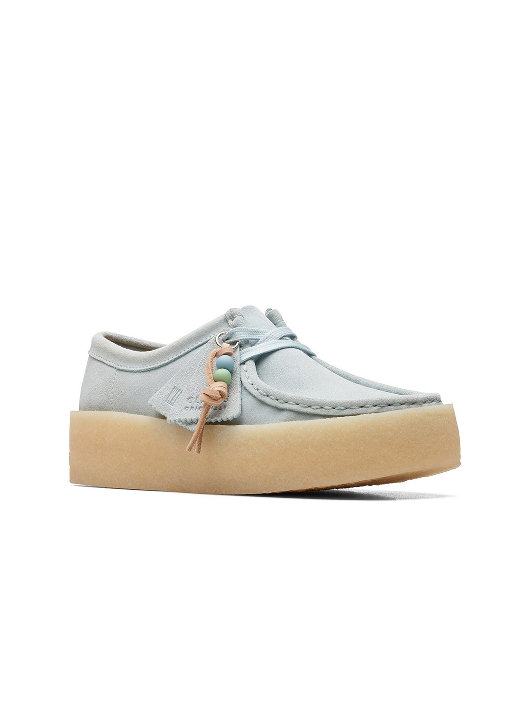 Buy Clarks Women Wallabee Cup Nubuck Comfort Insole Sneakers - Casual ...