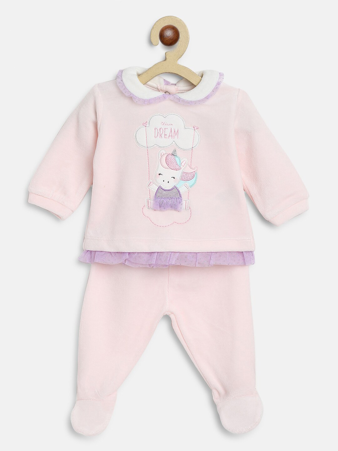 Buy Chicco Girls Embellished Top With Leggings - Clothing Set for Girls ...