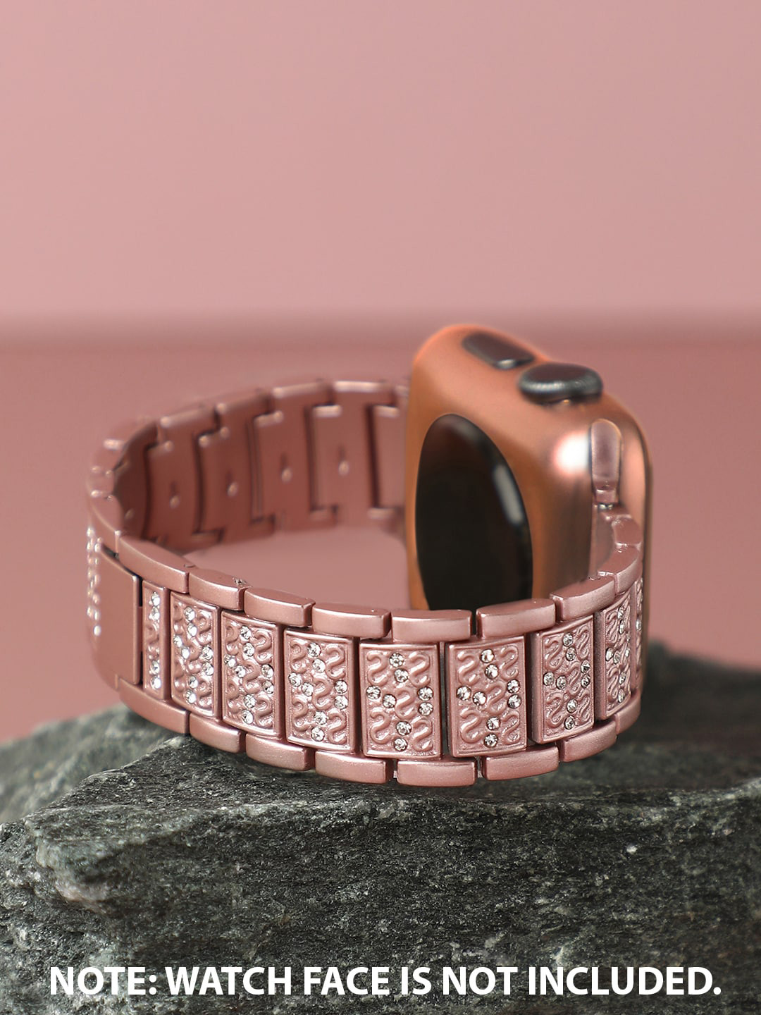 Buy HAUTE SAUCE By Campus Sutra Women Embellished Metal Apple Watch ...