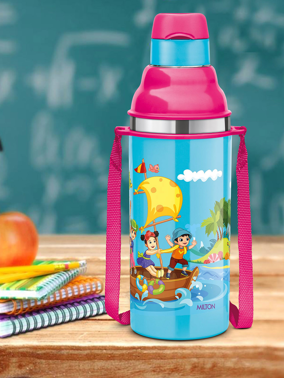 Buy Milton Kool Stunner 400 Blue Insulated Inner Stainless Steel Kids ...