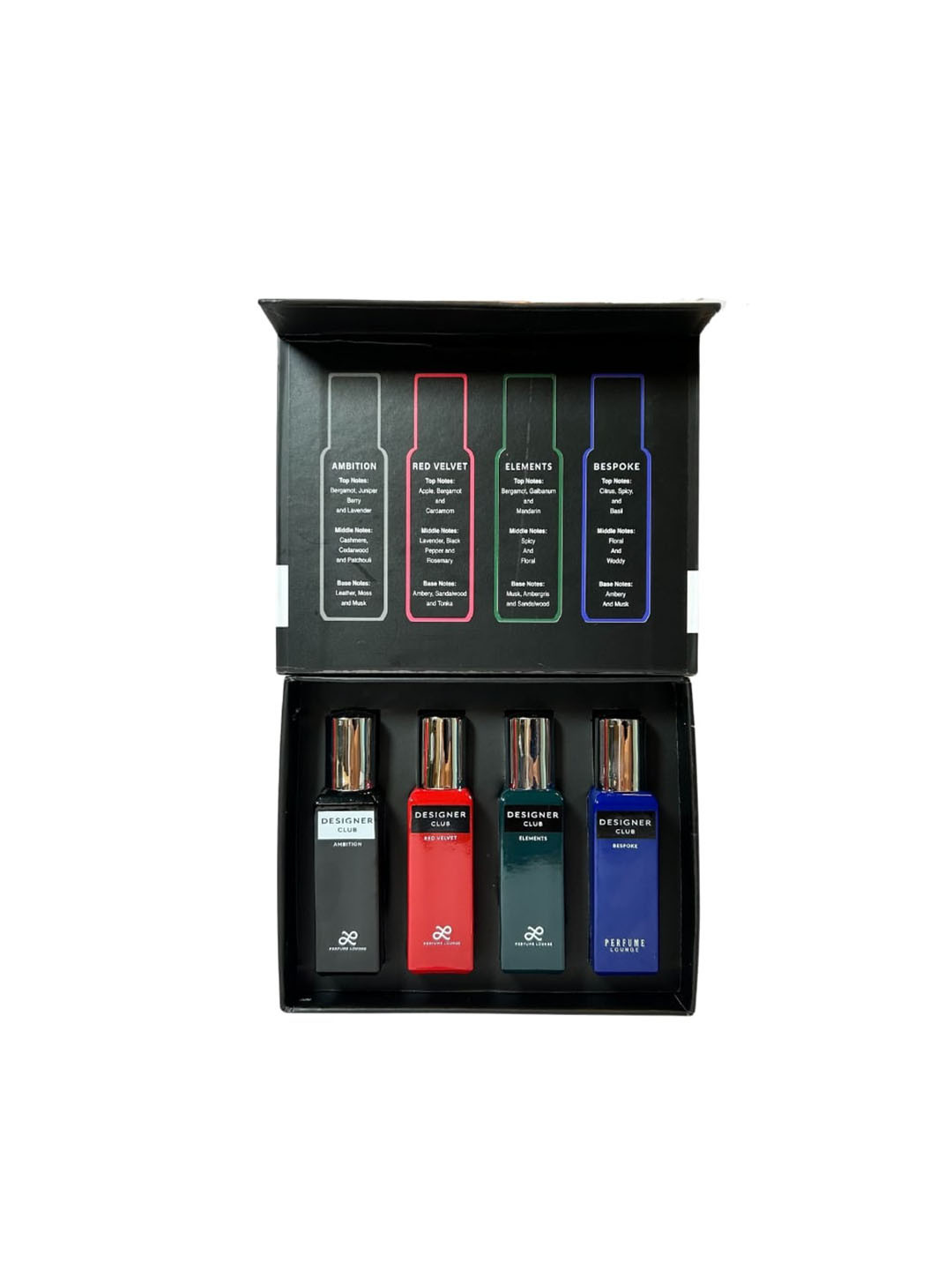 Buy PERFUME LOUNGE Designer Club Men Set Of 4 Perfume And Body Mist ...