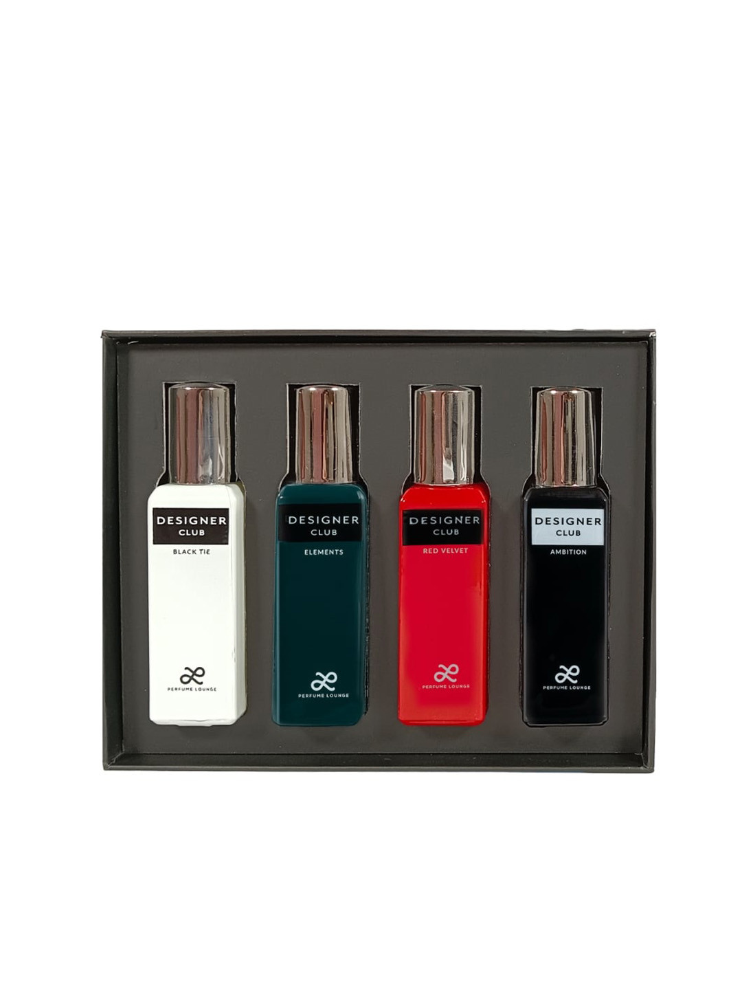Buy PERFUME LOUNGE Designer Club Men Set Of 4 Perfume And Body Mist ...