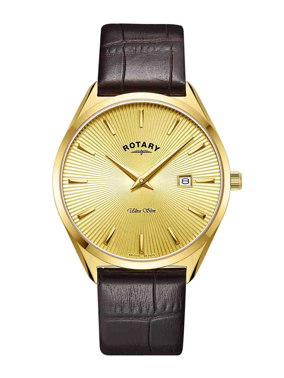 Buy Rotary Women Leather Textured Straps Analogue Watch GS08013 03 ...