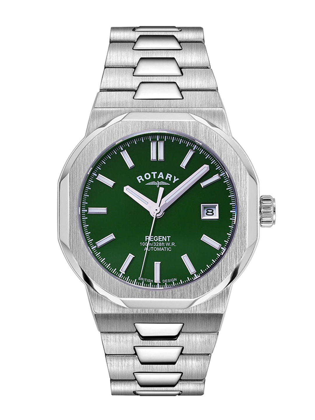 Buy Rotary Women Stainless Steel Bracelet Style Straps Analogue Watch ...