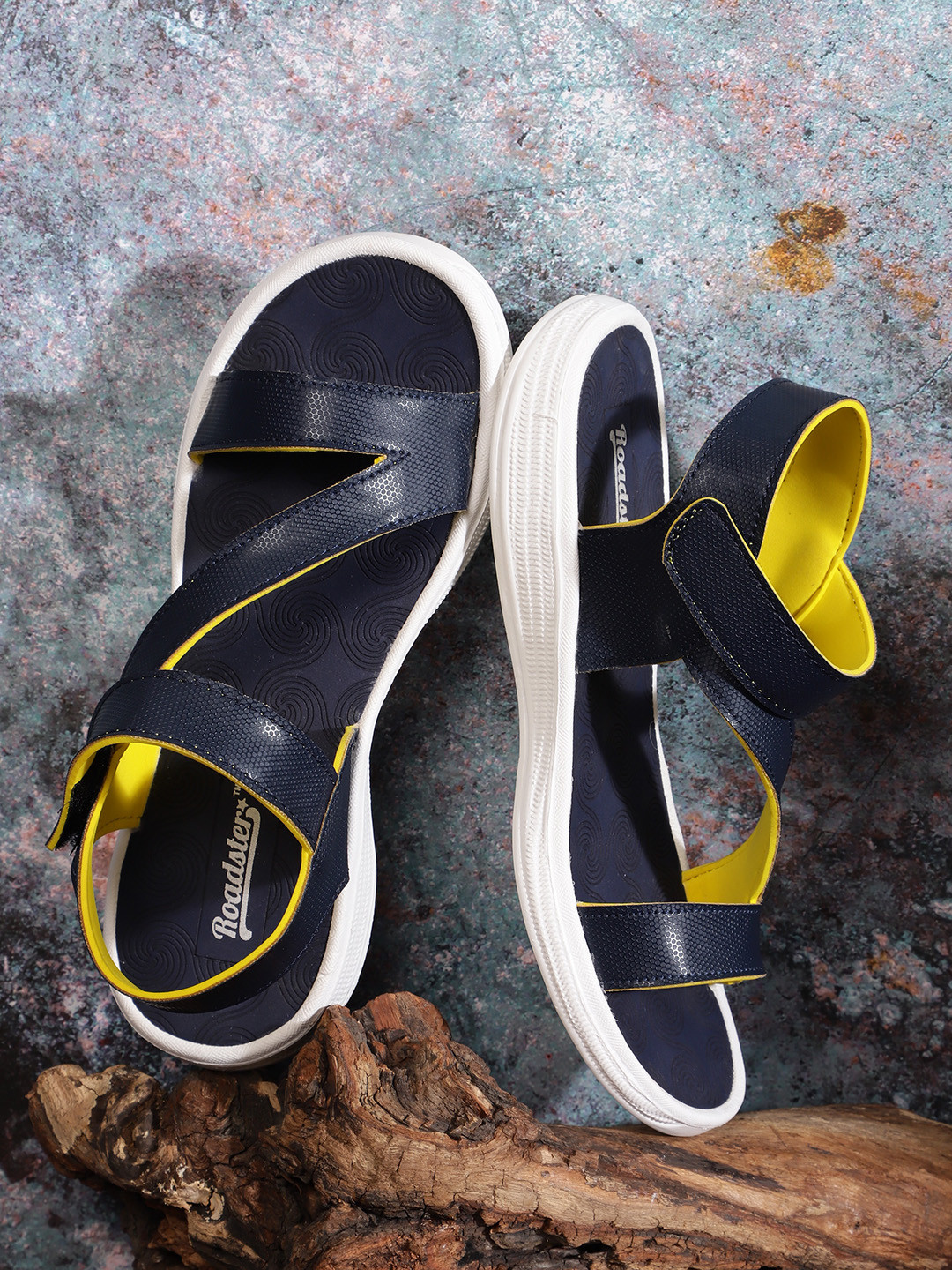 Buy The Roadster Lifestyle Co. Women Textured Sports Sandals - Sandals ...