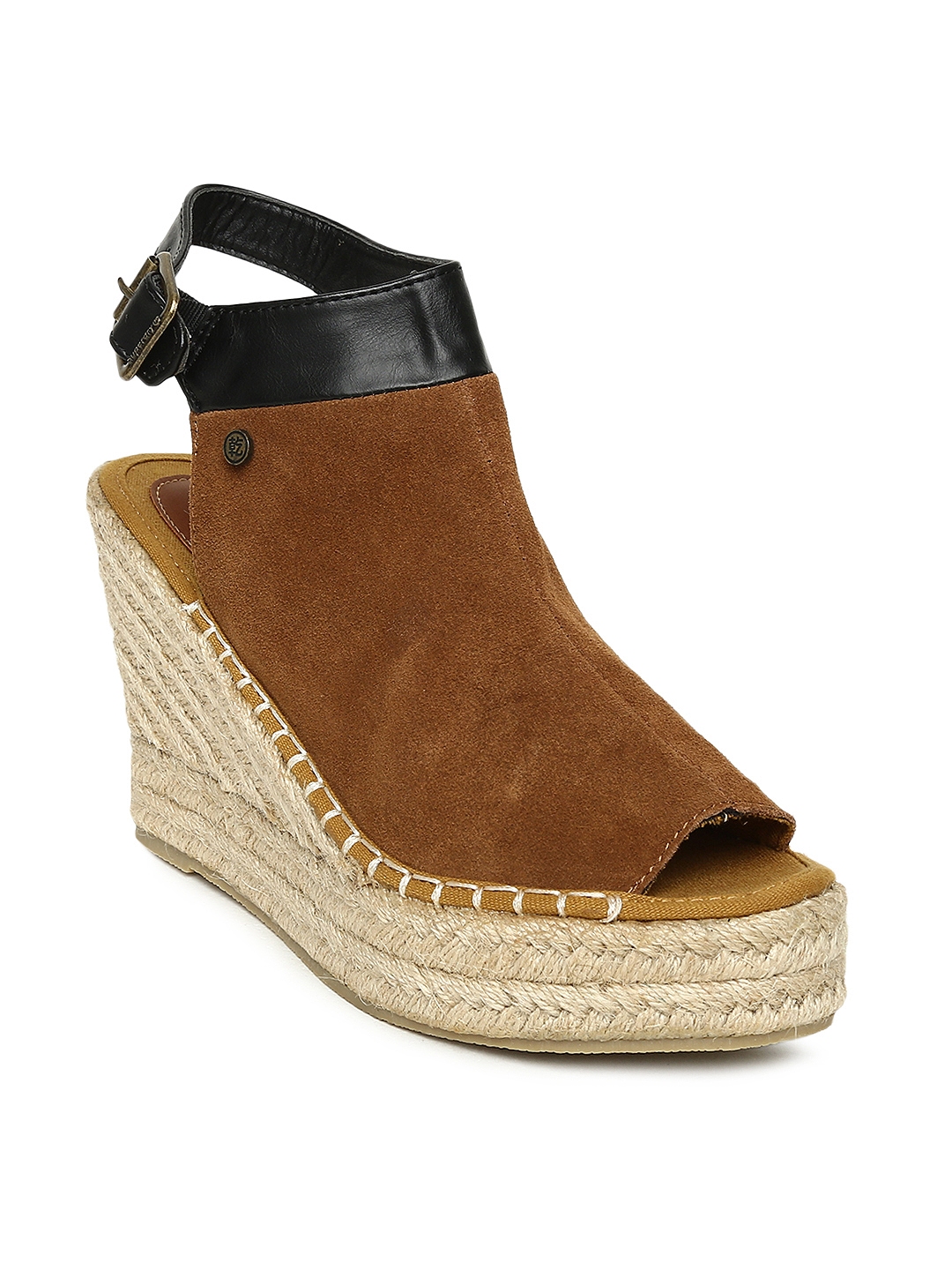 Buy Superdry Women Tan Brown Solid Wedges - Heels for Women 2198382 ...