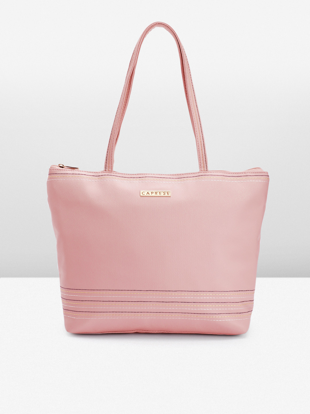 Buy Caprese Evie Women Pink Large Tote Bag - Handbags for Women ...