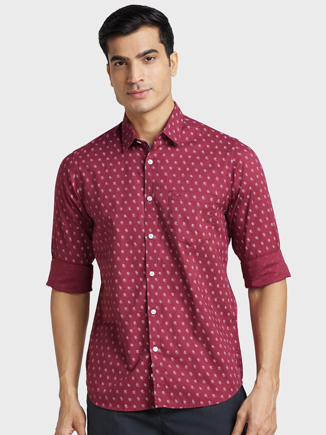Buy ColorPlus Printed Cotton Casual Shirt - Shirts for Men 21996060 ...